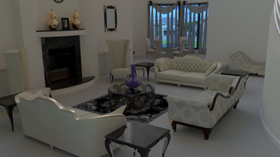 ArtStation - Interior rendering I did on blender cycles