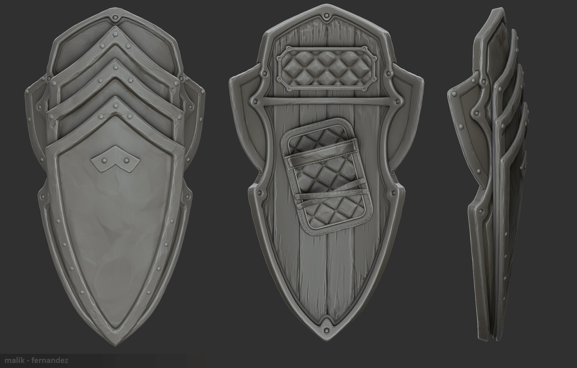 Malik Fernandez - King Arthur - High Polys