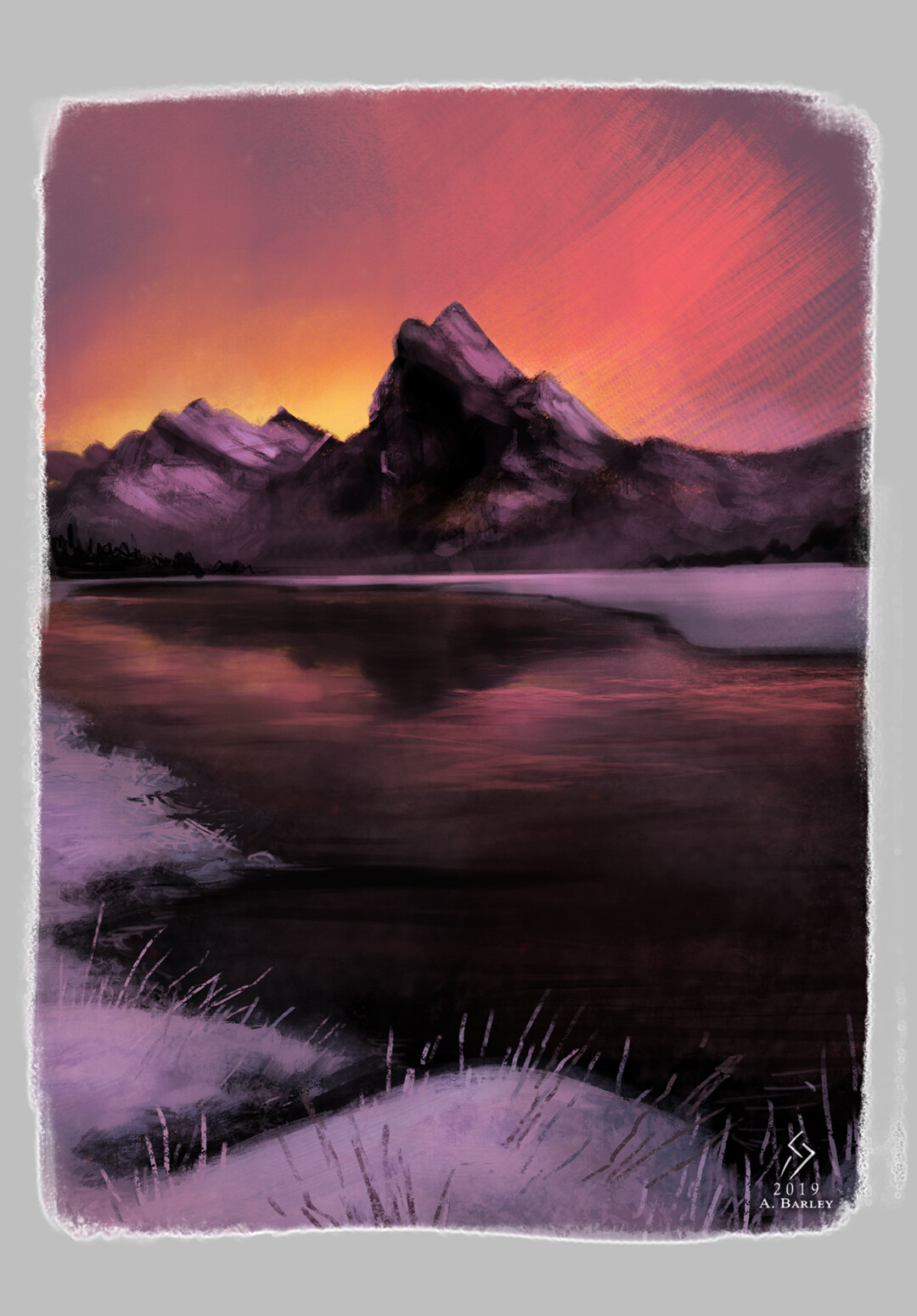 Alex Barley - May Landscape Studies