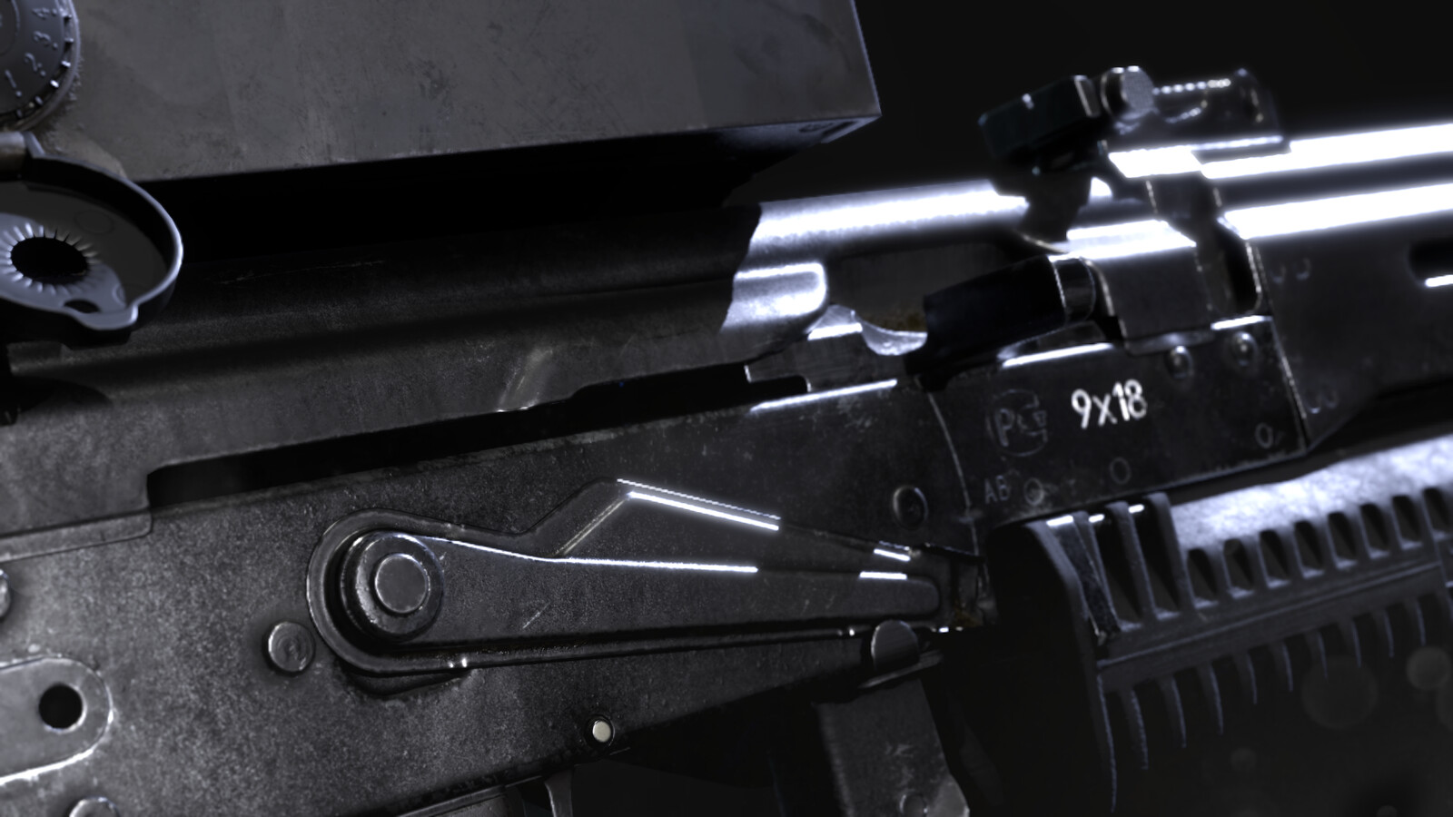 RenderDock Studio - Bison PP-19 SMG