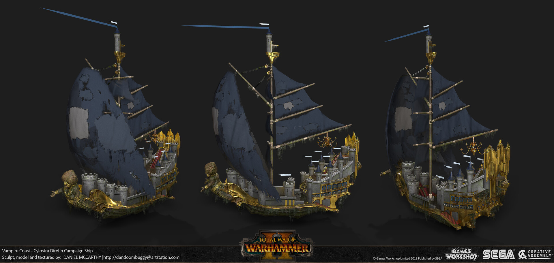 Daniel McCarthy - Campaign Ships - Total War: Warhammer 2 - Vampire ...