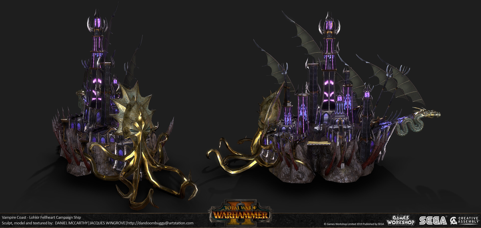 Daniel McCarthy - Campaign Ships - Total War: Warhammer 2 - Vampire ...