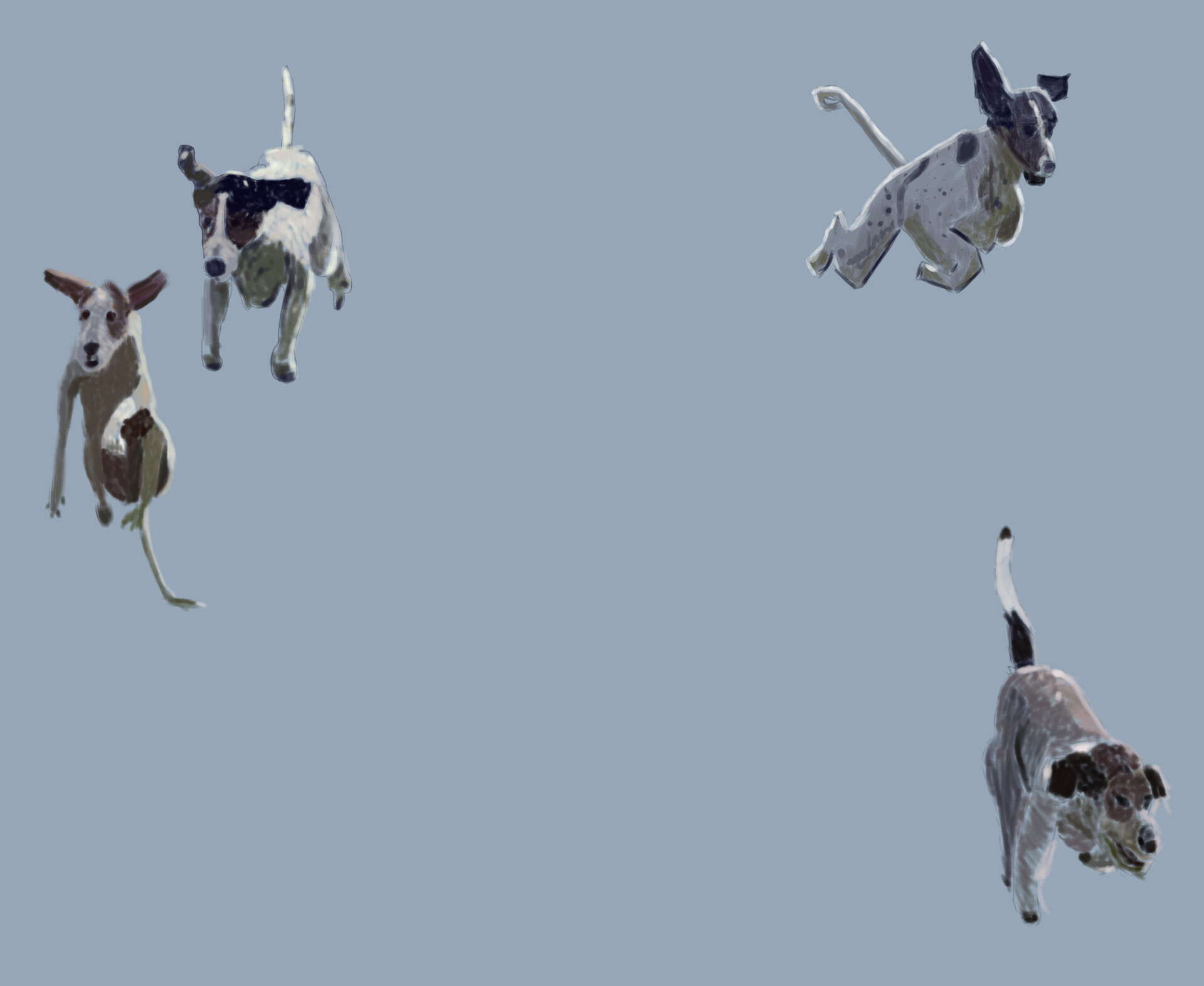 ArtStation - The Four Immortals