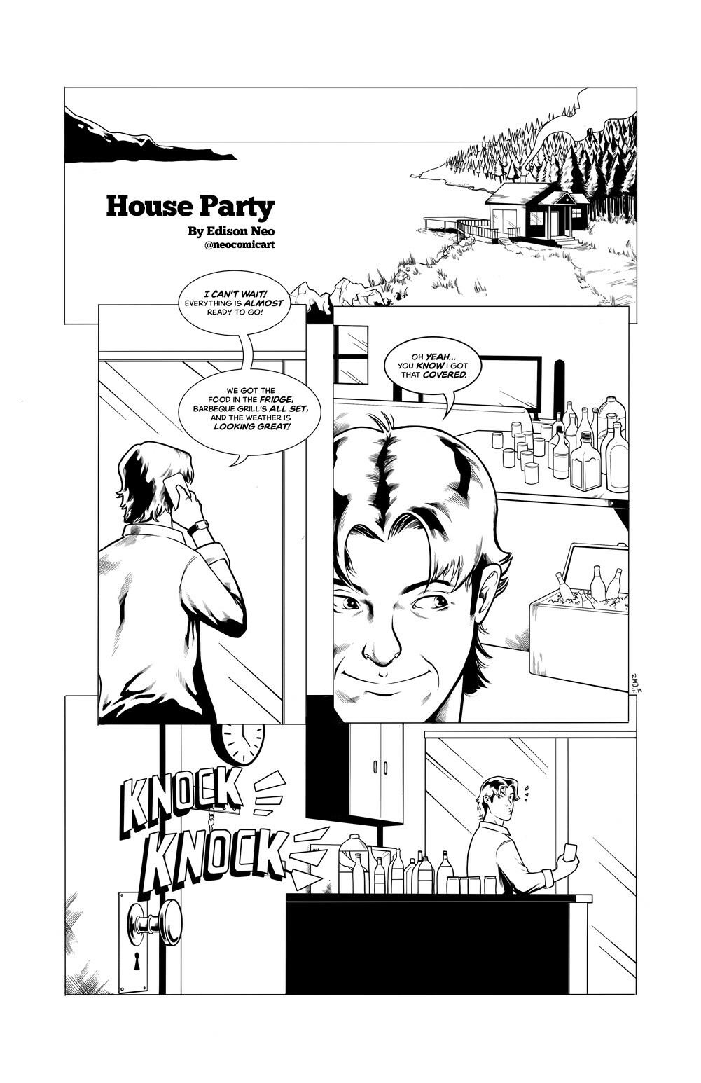 ArtStation - Wolverine: House Party (2019)