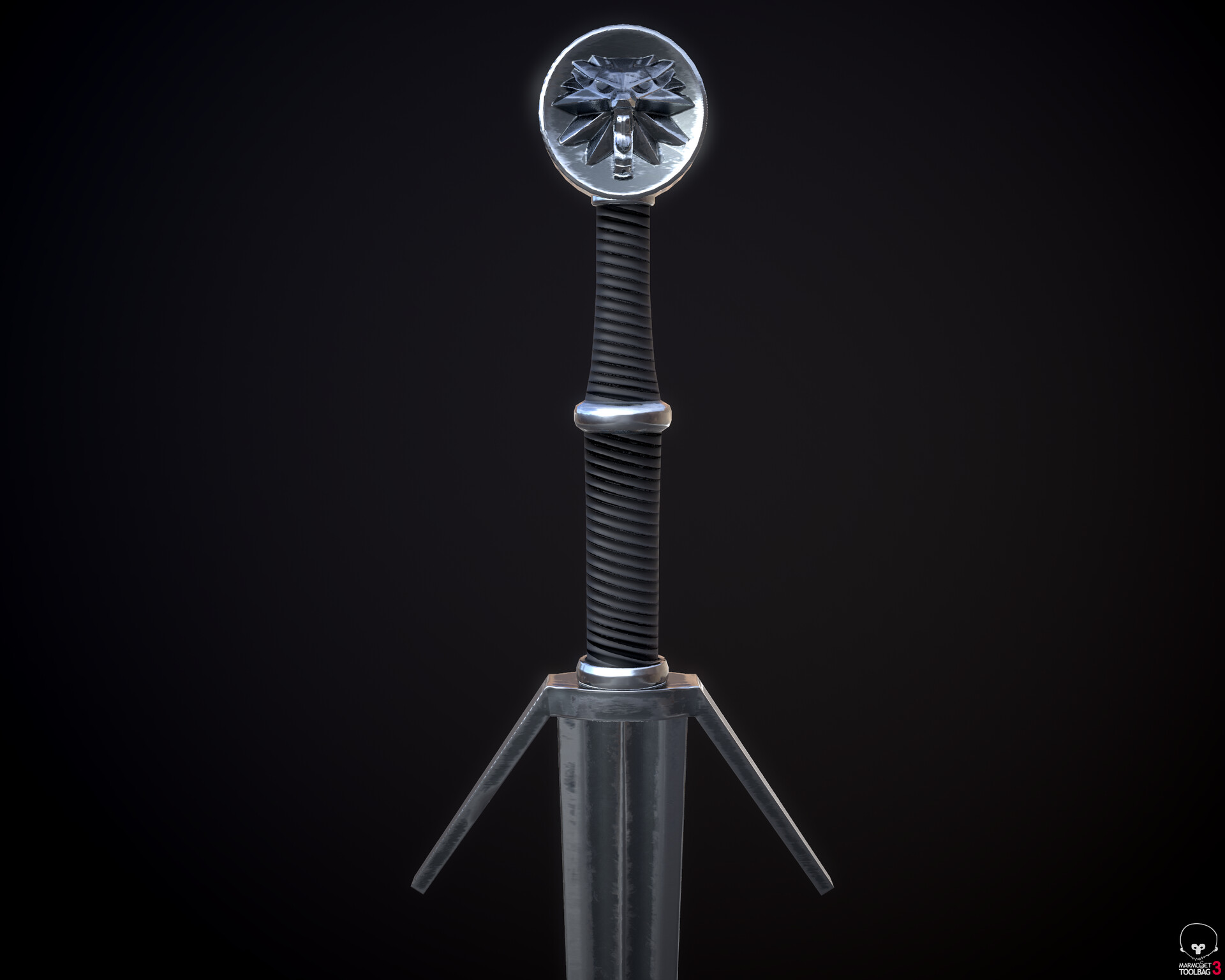 ArtStation - Witcher Silver Sword