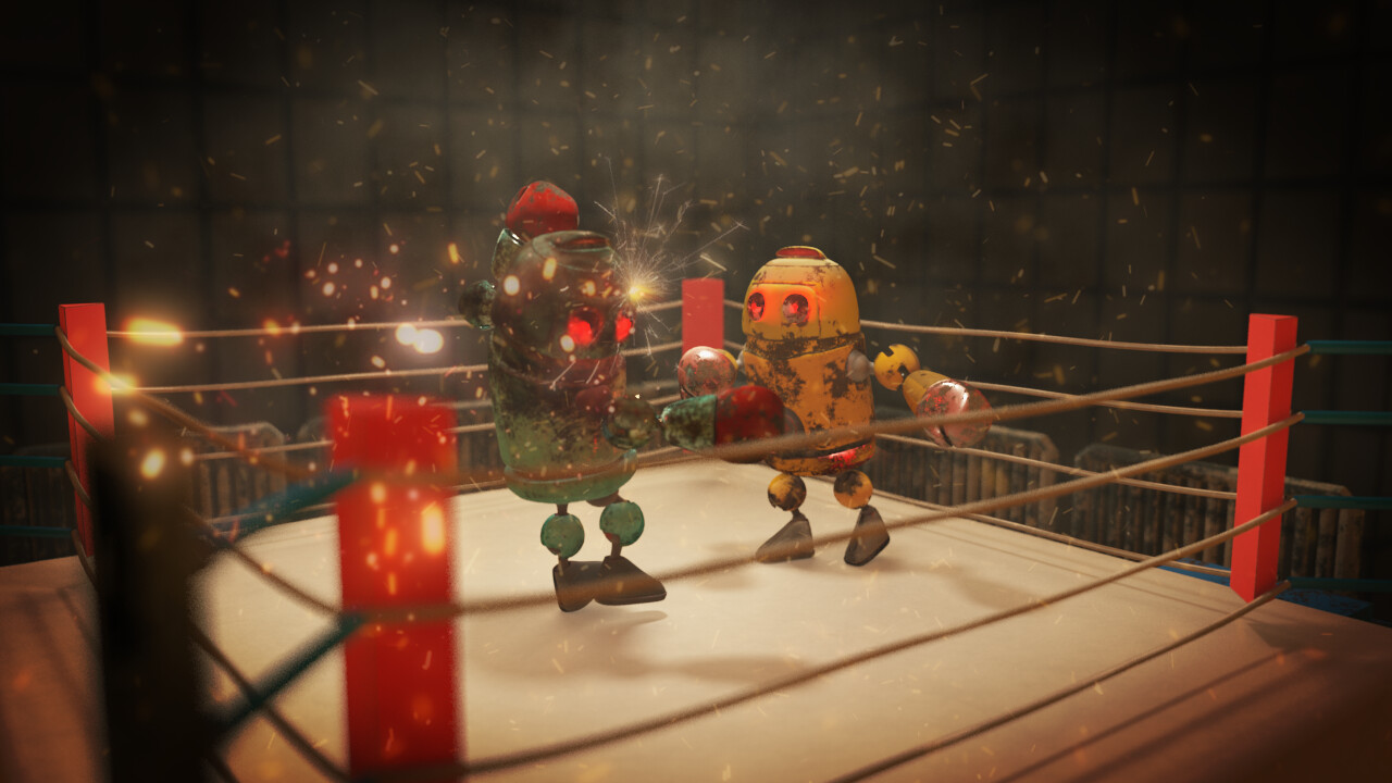 ArtStation - Robot Boxing