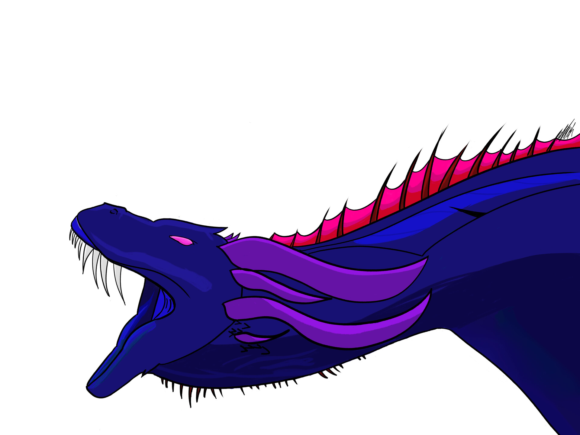 ArtStation - first dragon drawing