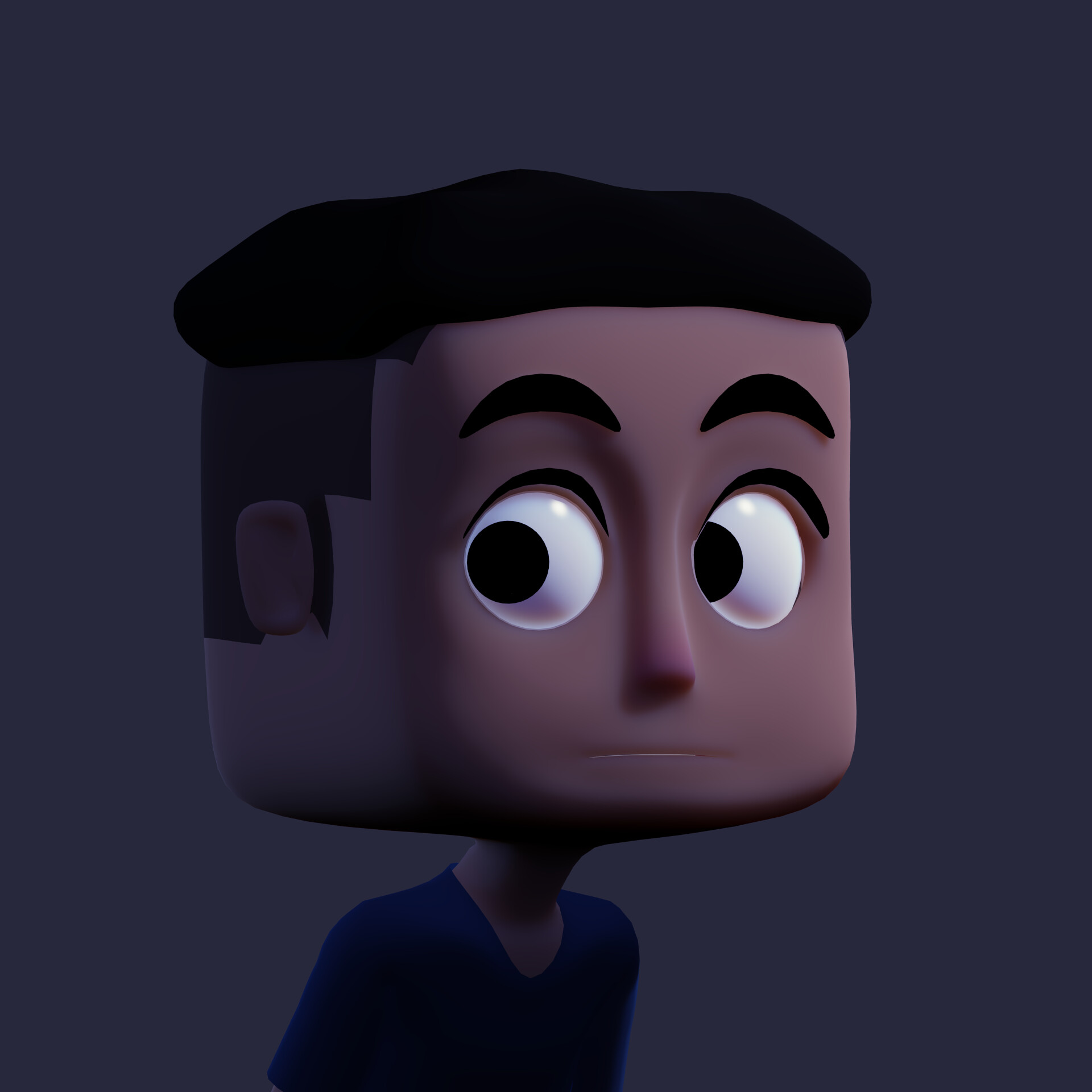 ArtStation - poly alf avatar