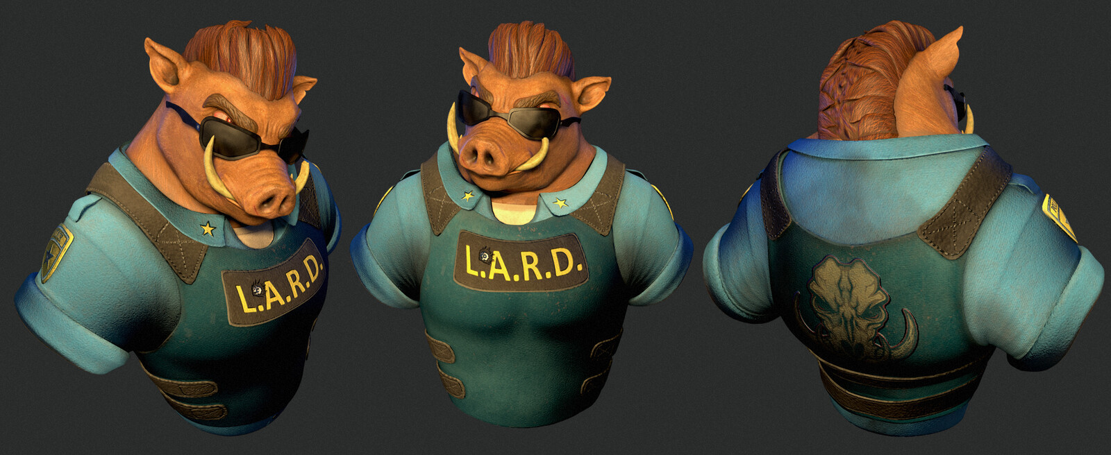Javier Rincon - Duke Nukem's Pig Cop