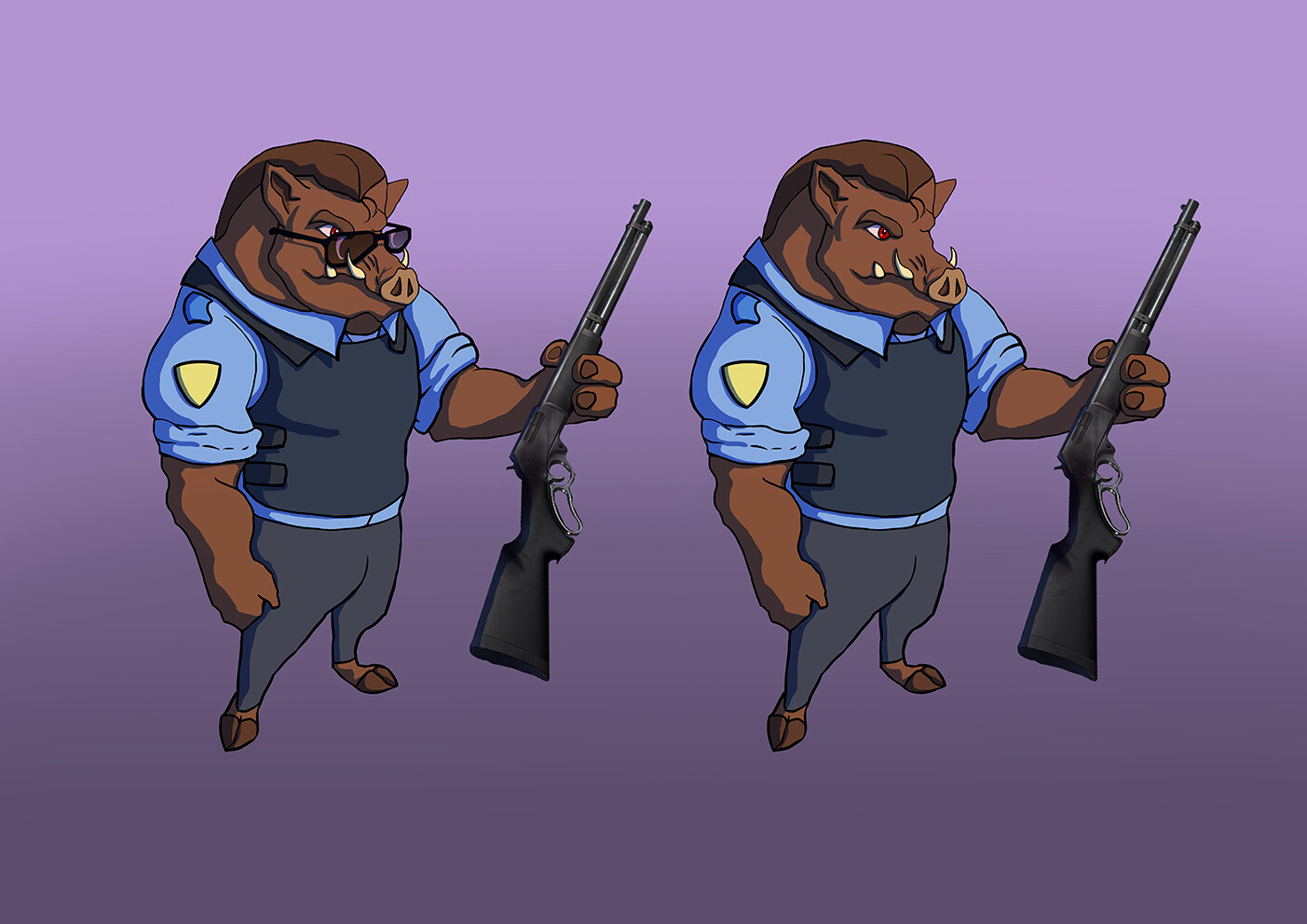 Javier Rincon - Duke Nukem's Pig Cop