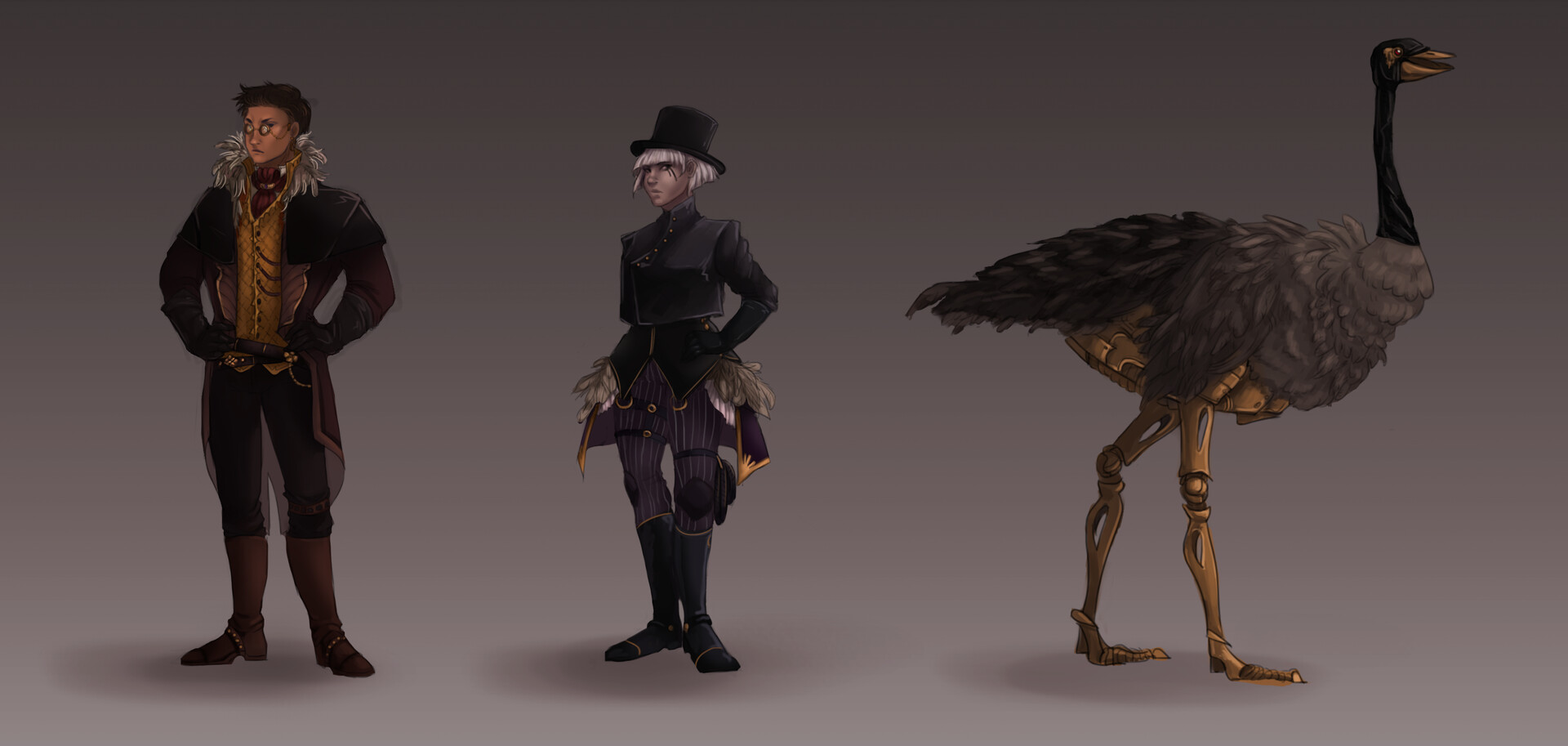 ArtStation - Steampunk characters