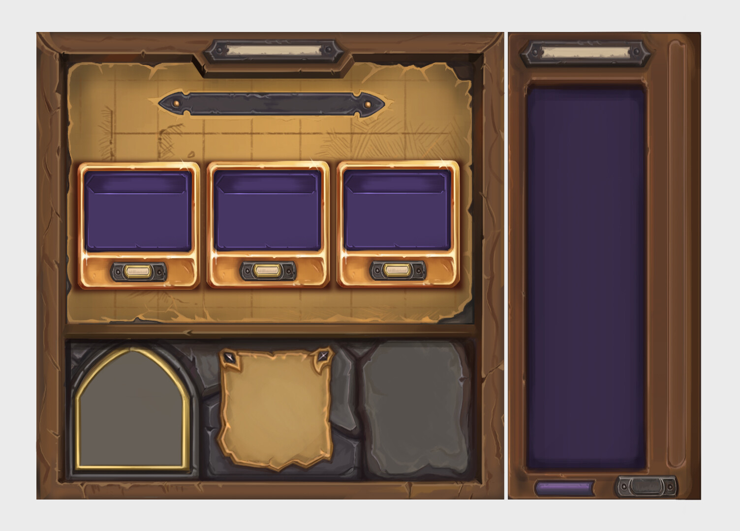 ArtStation - First UI