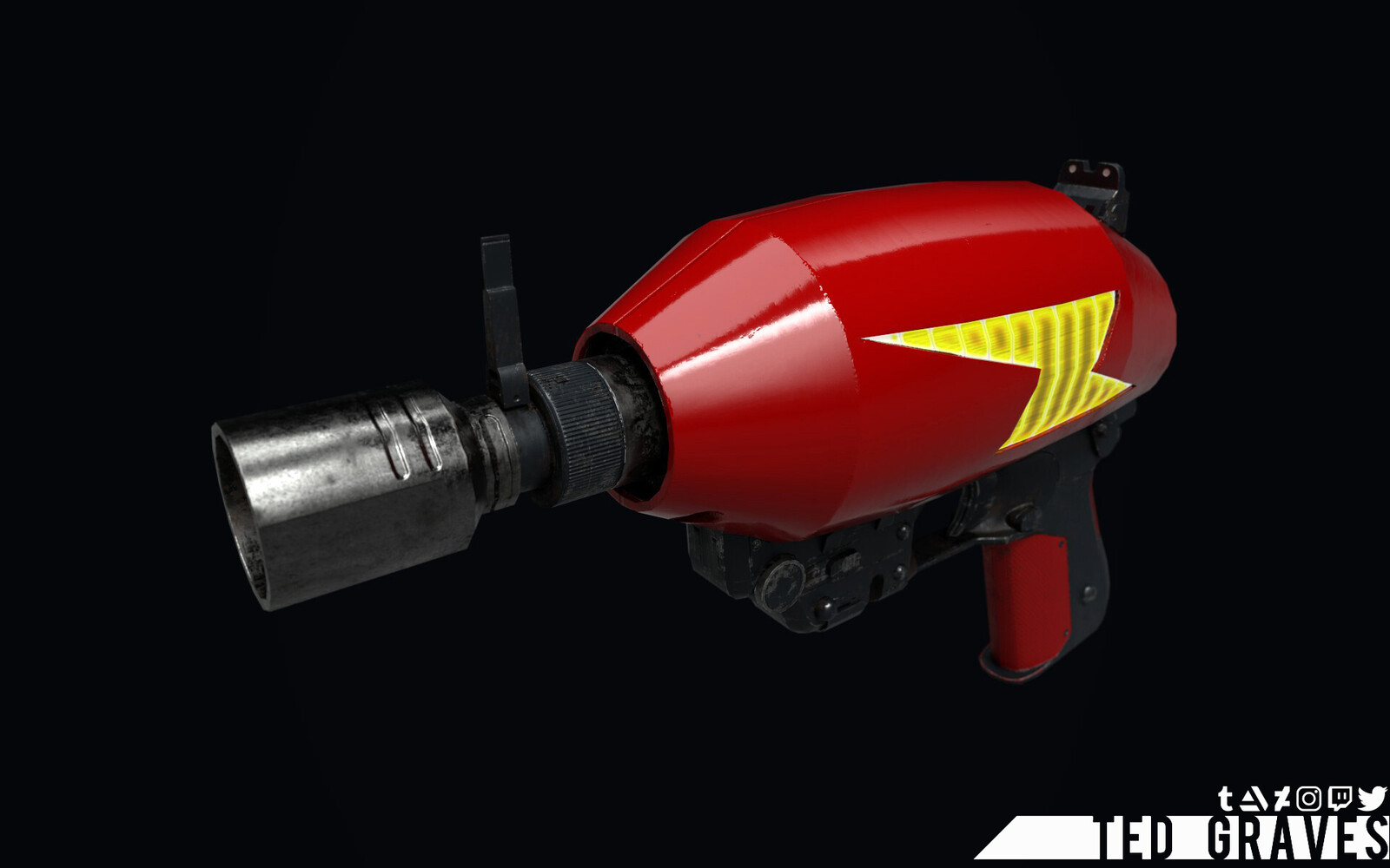 Ted Graves - Commander Keen's Ray Gun Redesign