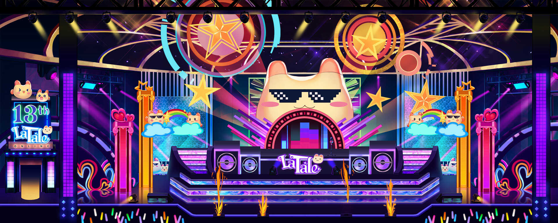 ArtStation - LaTale - 13th Anniversary Event Map