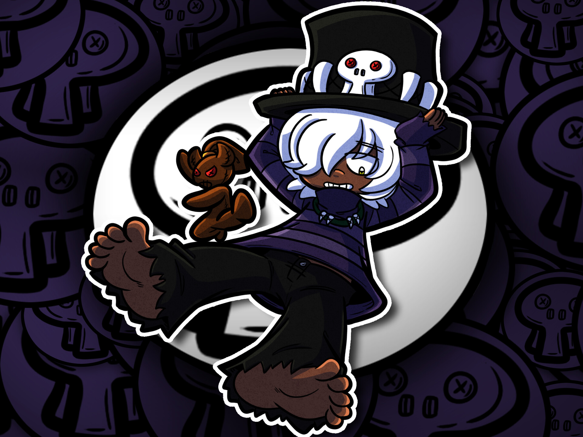 ArtStation - Voodoo Boy and Puppet