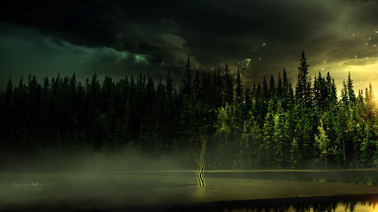 ArtStation - The mystical path