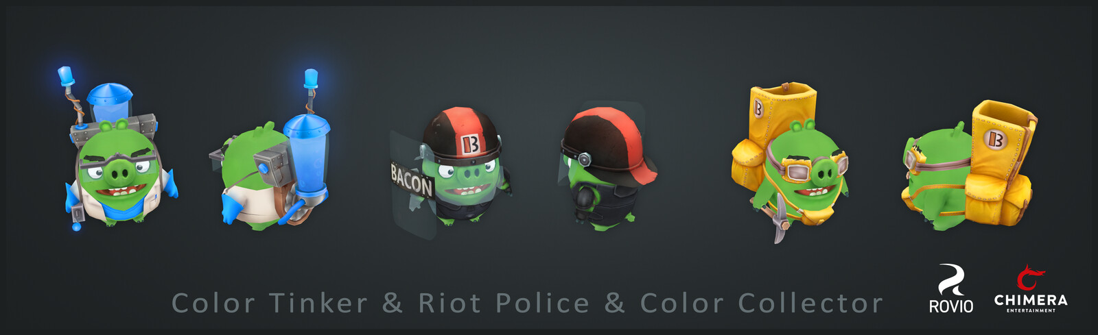 Bastian Brem - Angry Birds Evolution - Pigs