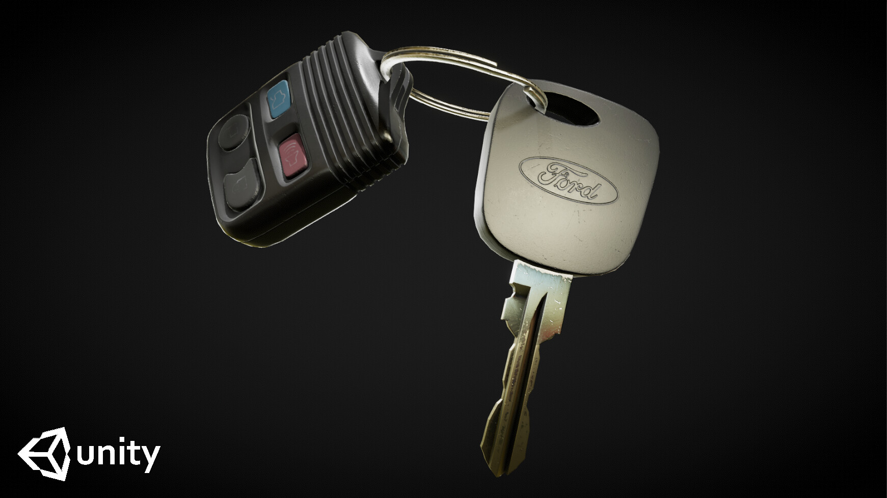 ArtStation - Ford Fiesta Car Key