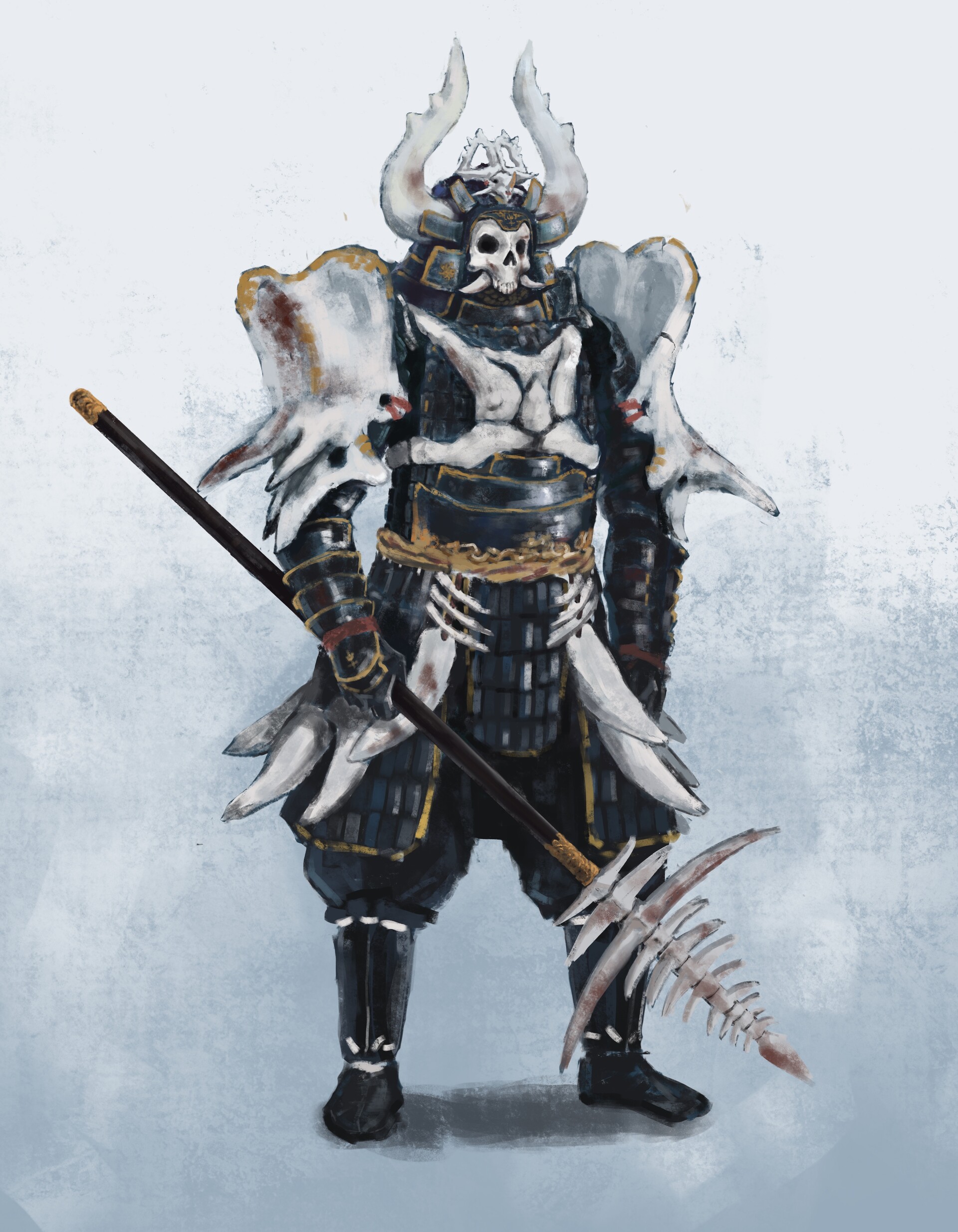 ArtStation - Dino Samurai