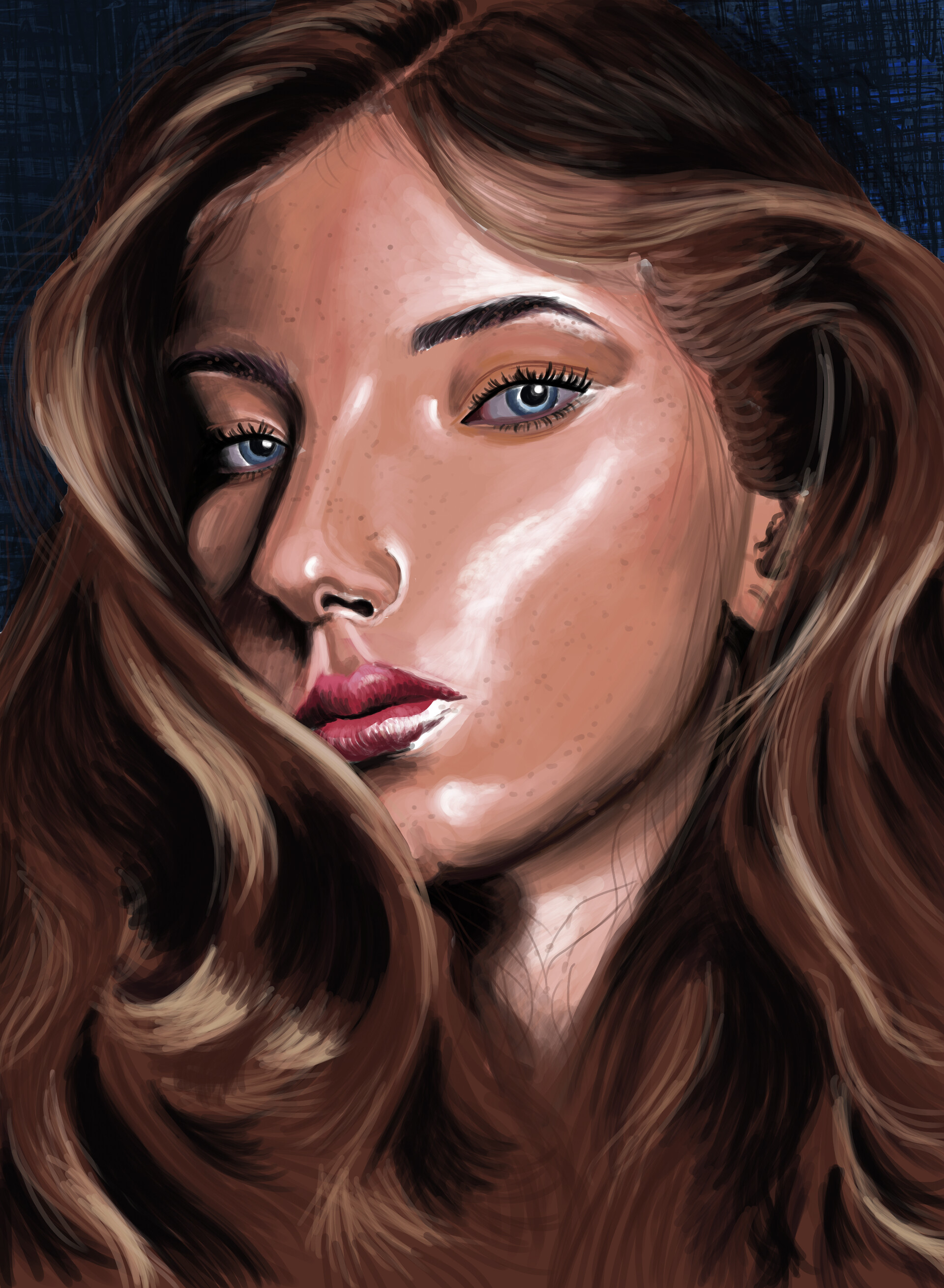 ArtStation - portrait study