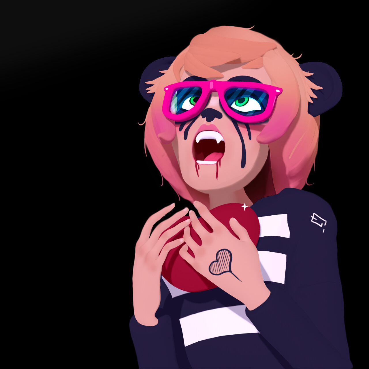 ArtStation - Panda's love