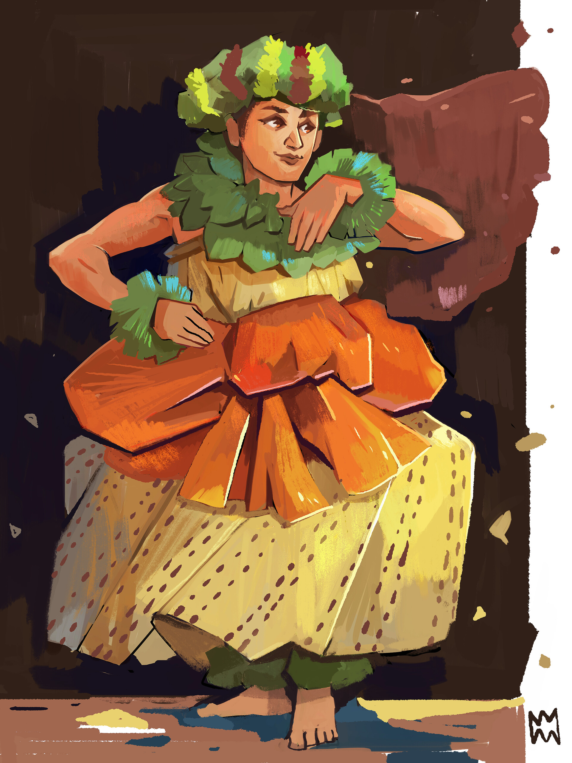 ArtStation - Hula Dancer!