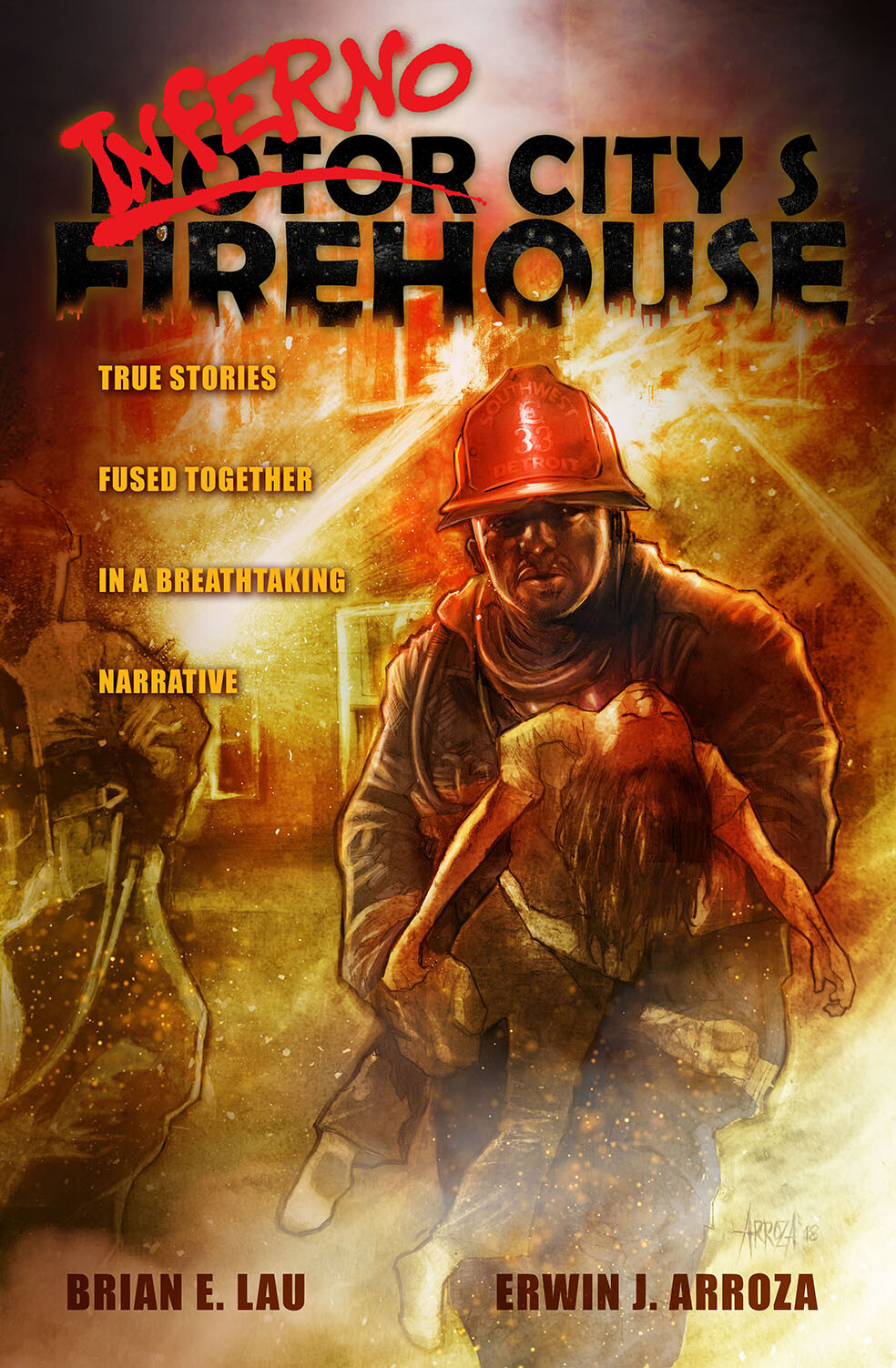 ArtStation - Brian E. Lau's "Inferno City Firehouse"