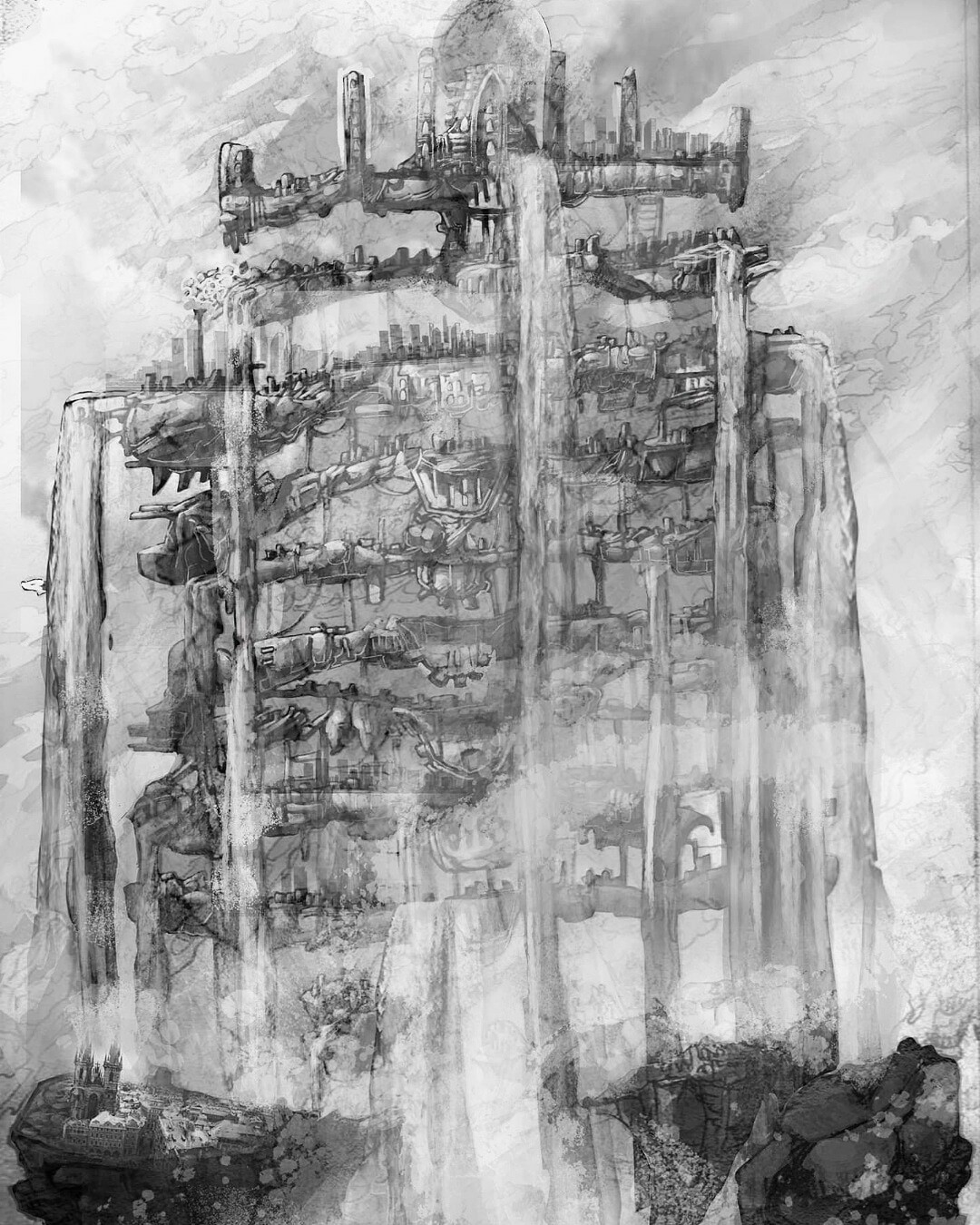 ArtStation - Grayscale Enironments