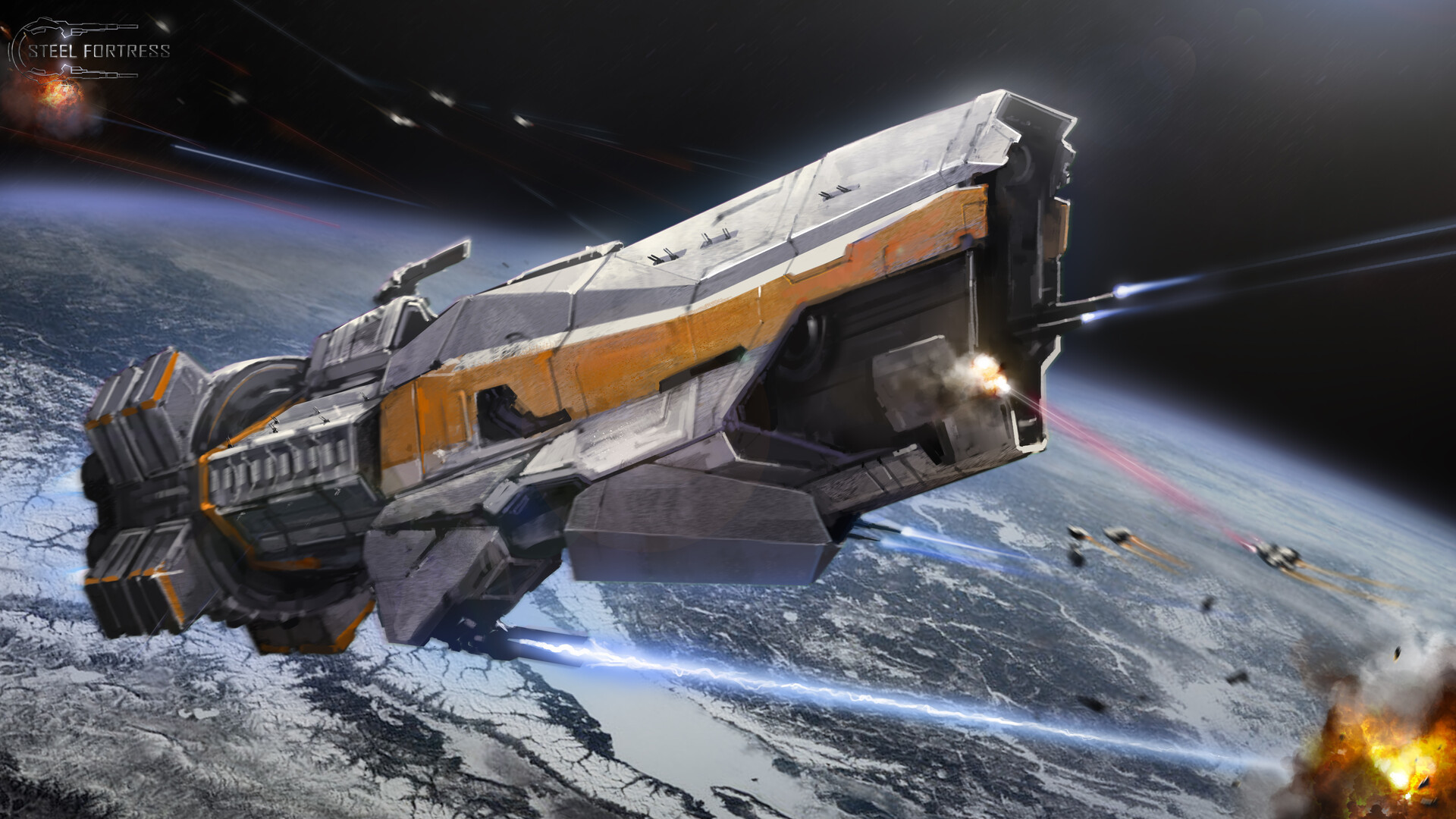 ArtStation - Space Battle