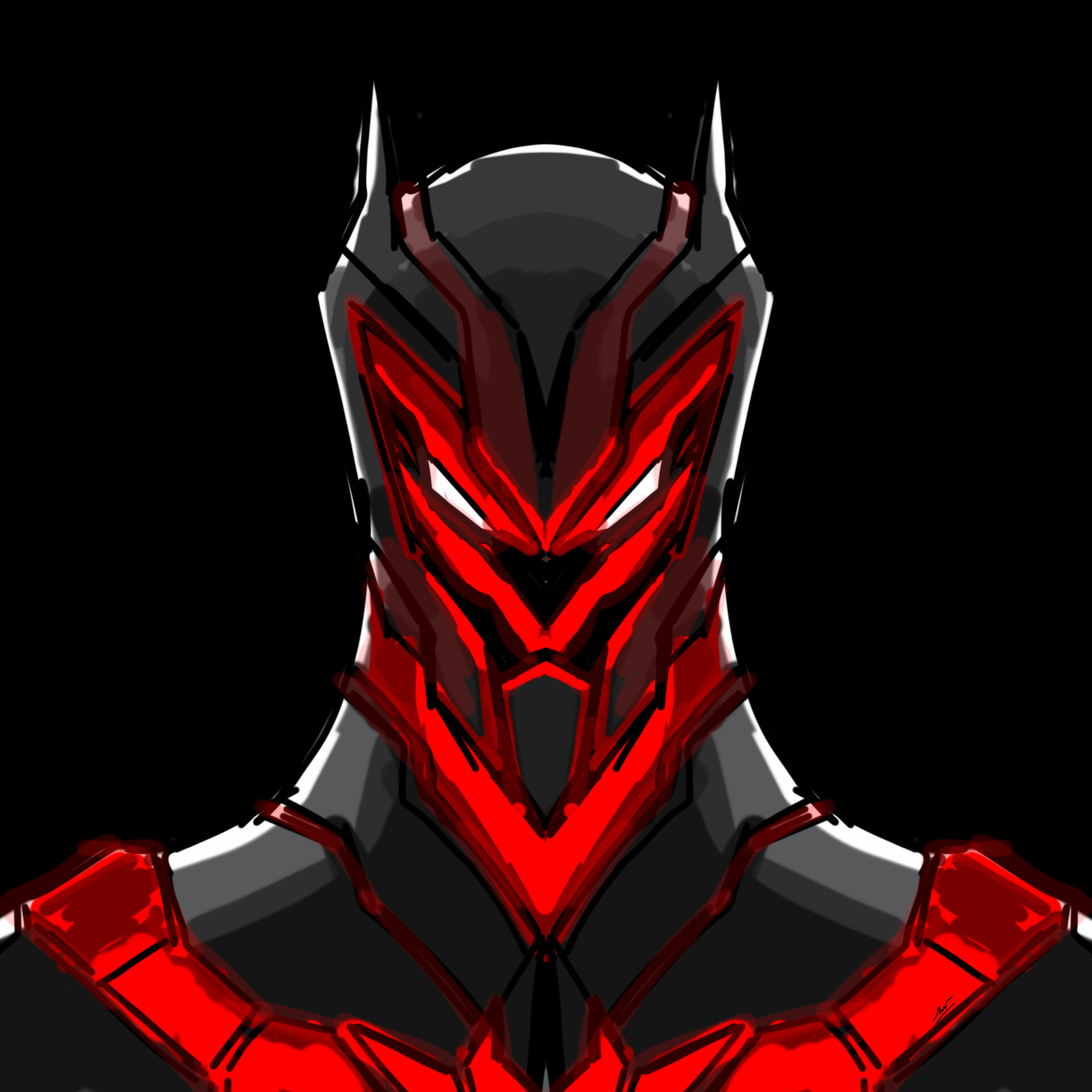 ArtStation - Bat beyond: Remake fanart