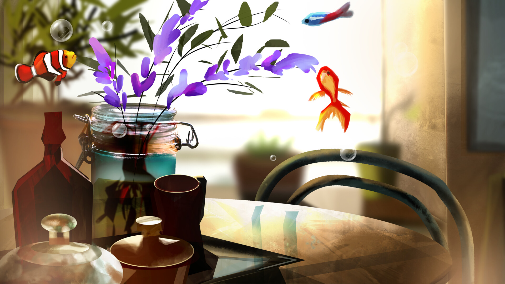 ArtStation - Flower power