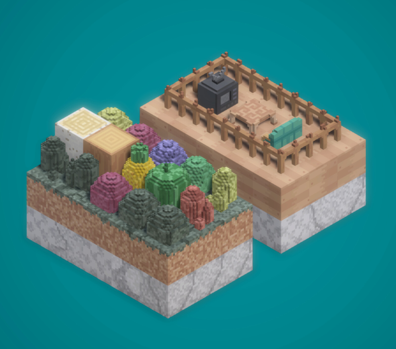 Mo Enen - Voxel Blocks