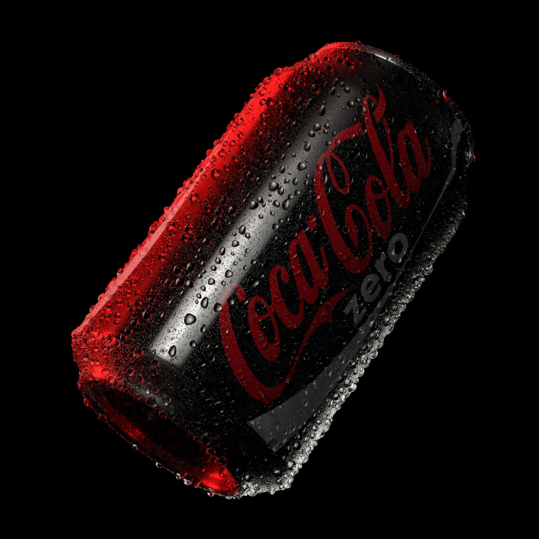 ArtStation - Coca-Cola Zero