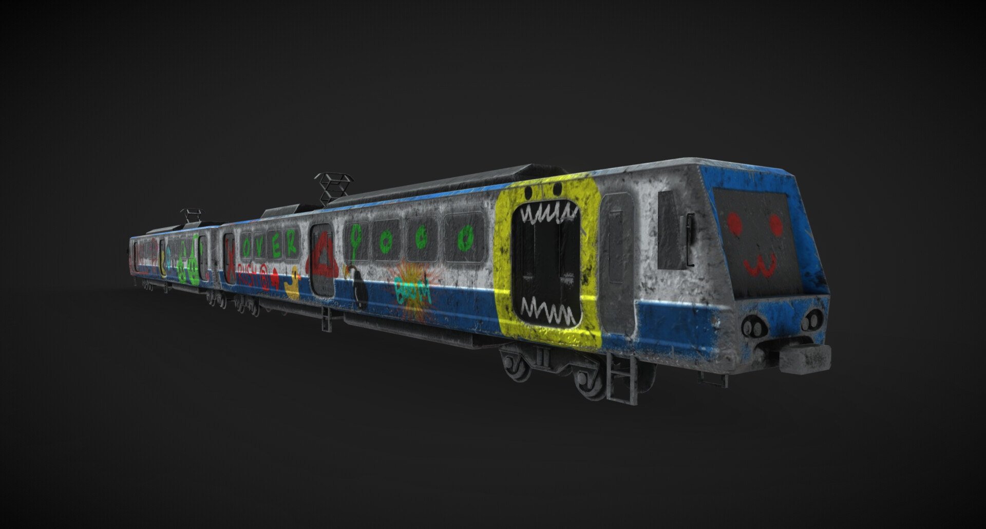 ArtStation - Metro Train