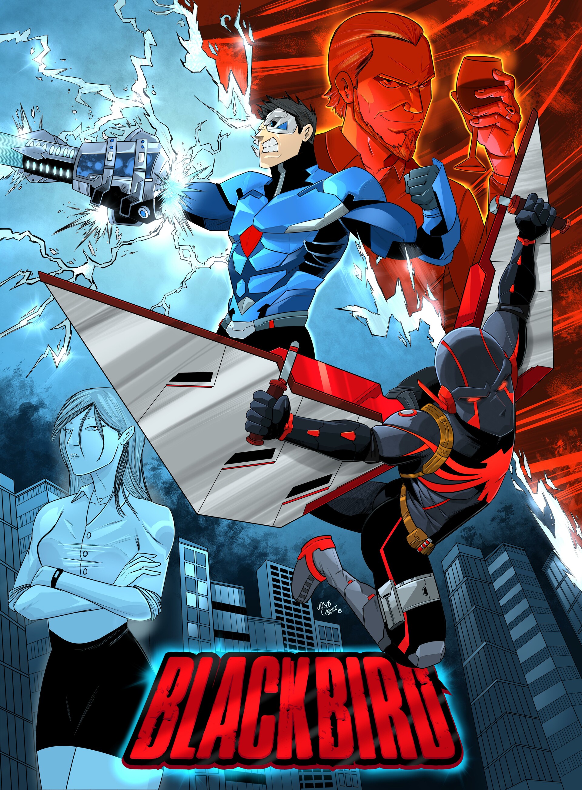 ArtStation - BLACKBIRD (Comic Project)