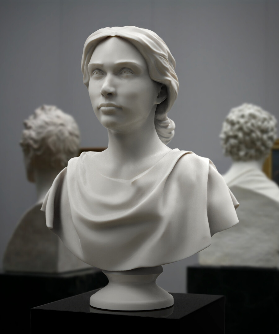 ArtStation - Marble Bust