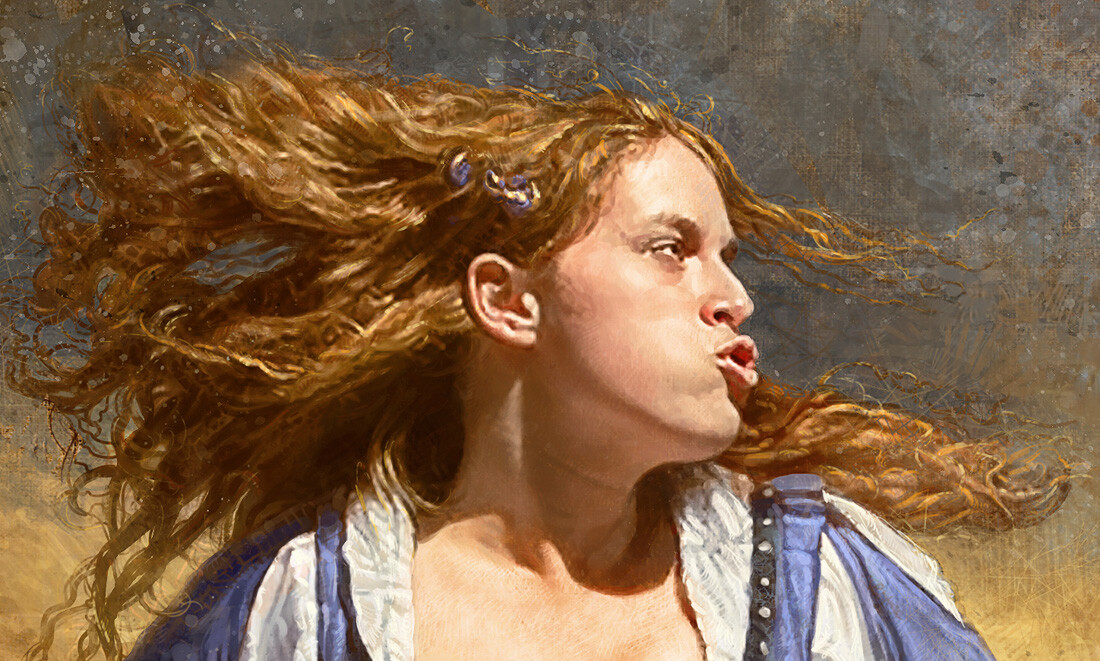 ArtStation - Angry Lady/Detail