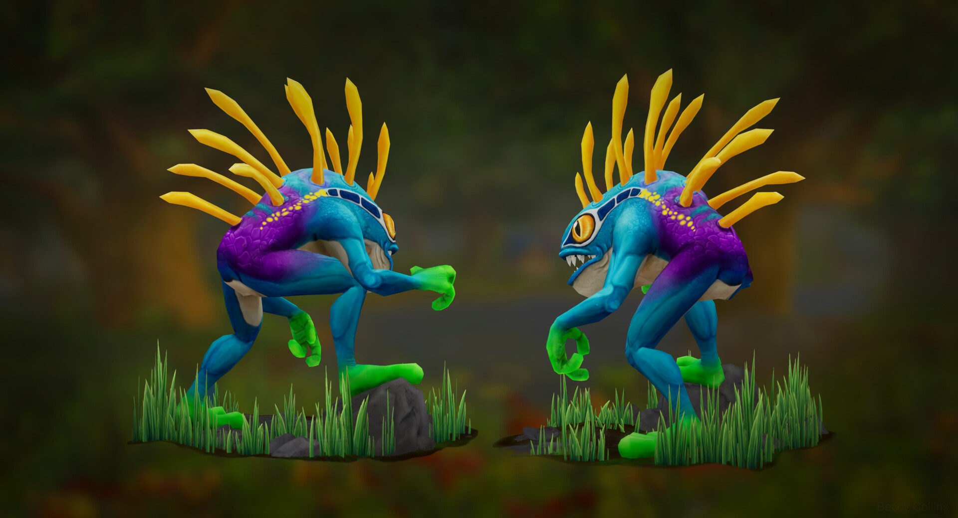 Beccy Collins - Murloc - Fan Art