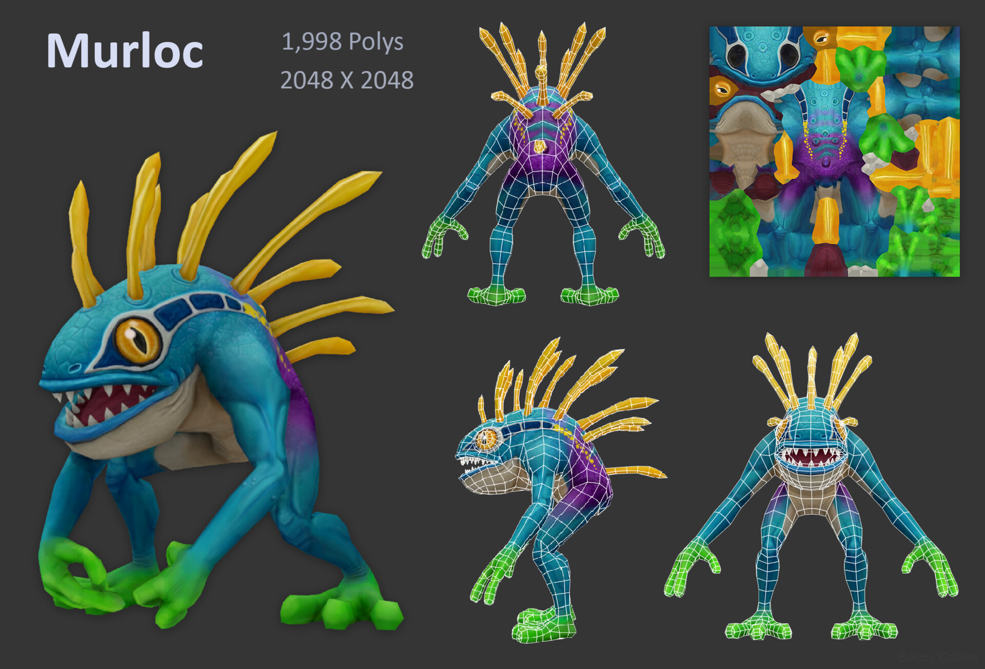 Beccy Collins - Murloc - Fan Art