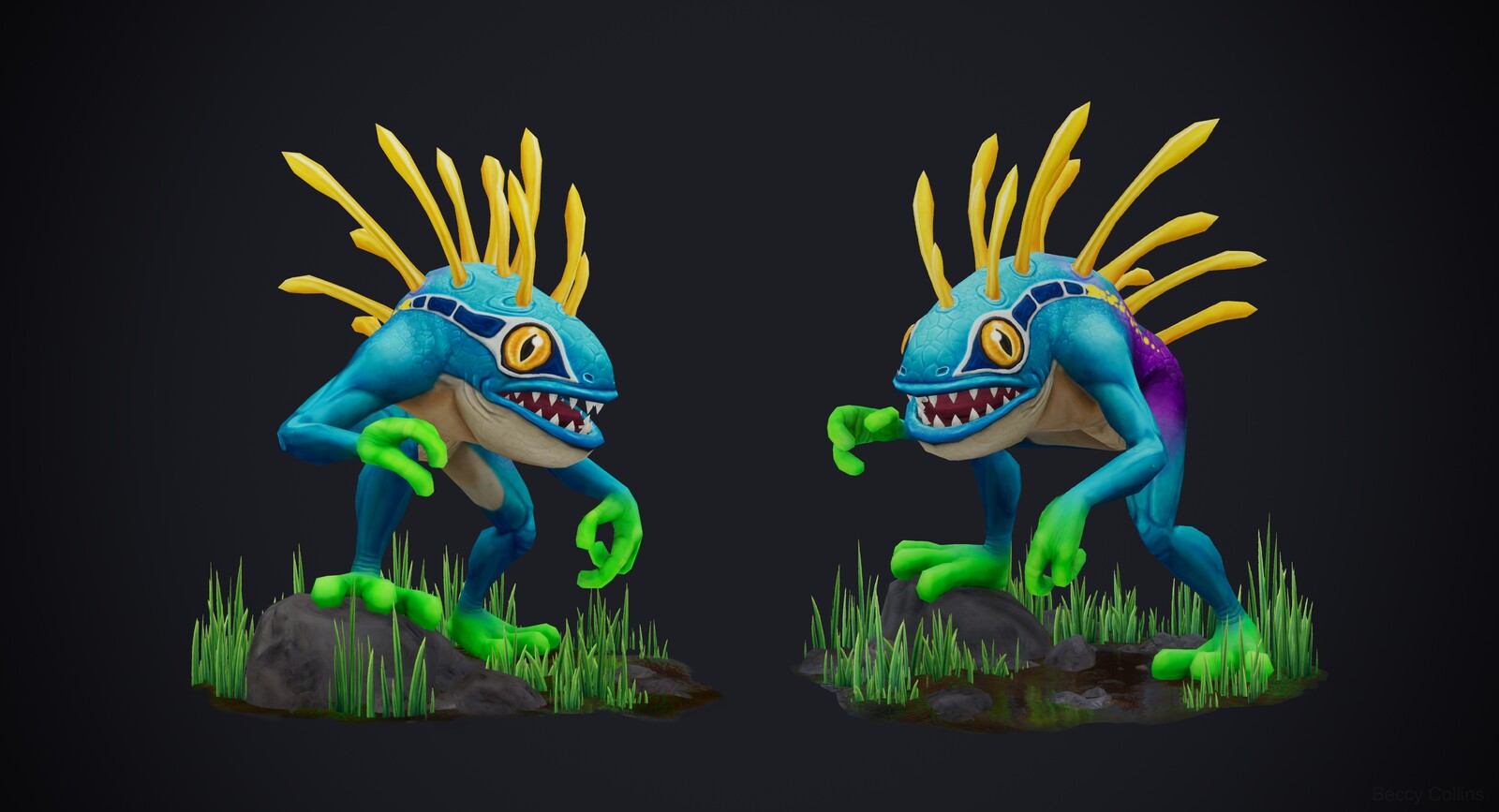 Beccy Collins - Murloc - Fan Art