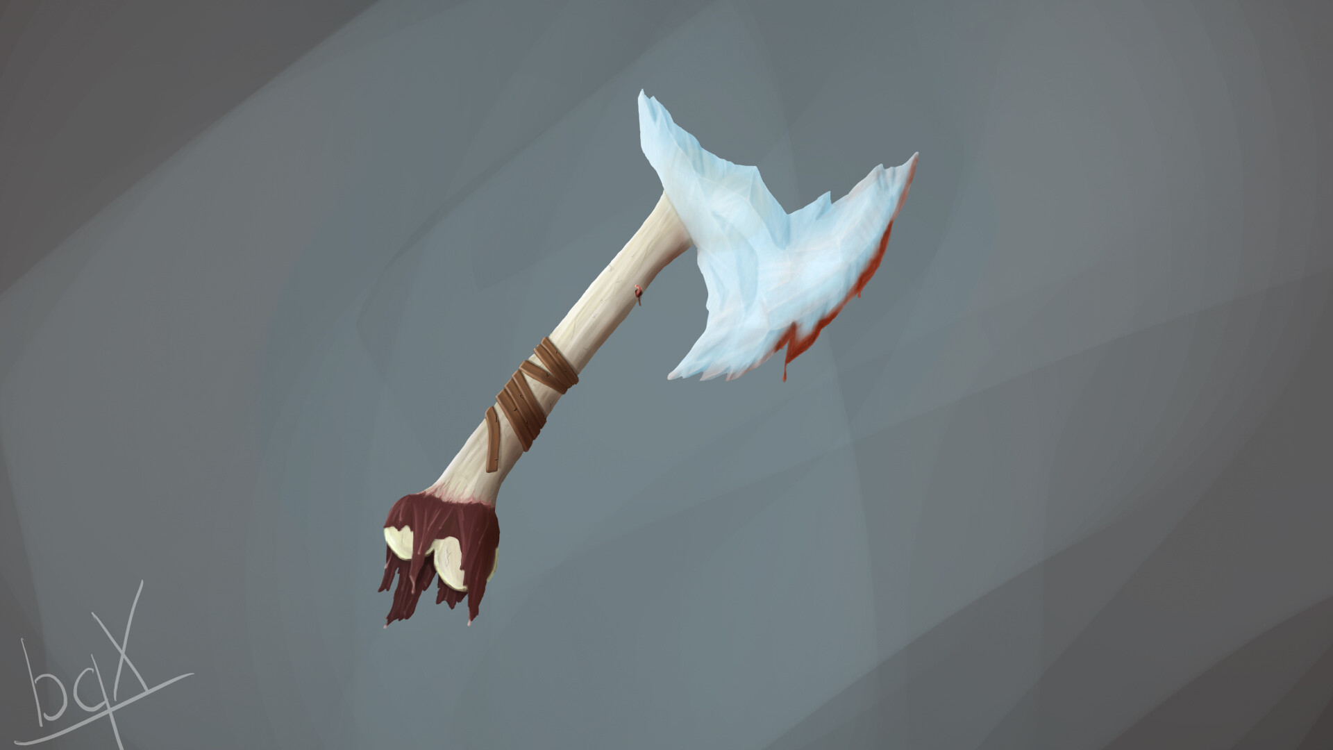 ArtStation - Undead`s ice axe