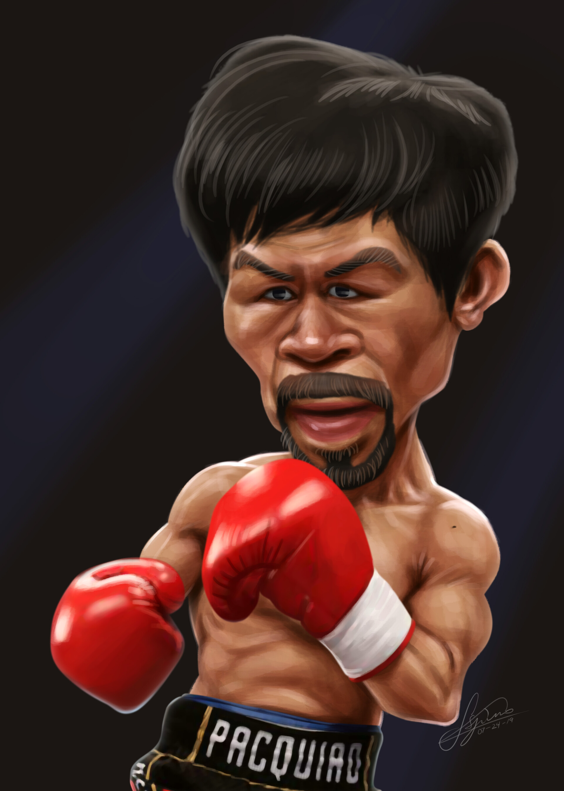 ArtStation - Manny "Pacman" Pacquiao