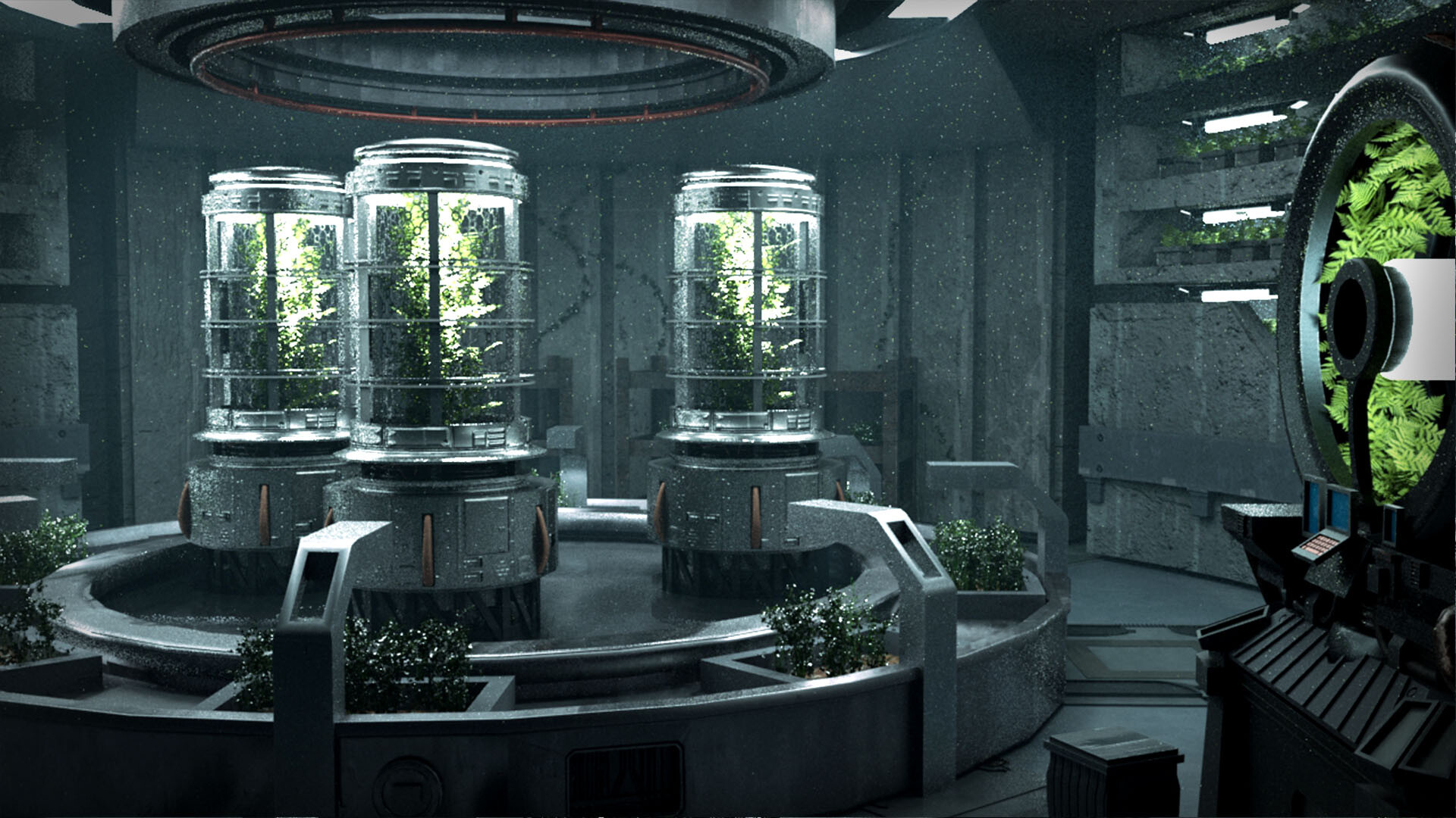 Raechel Martin - Hydroponics Room
