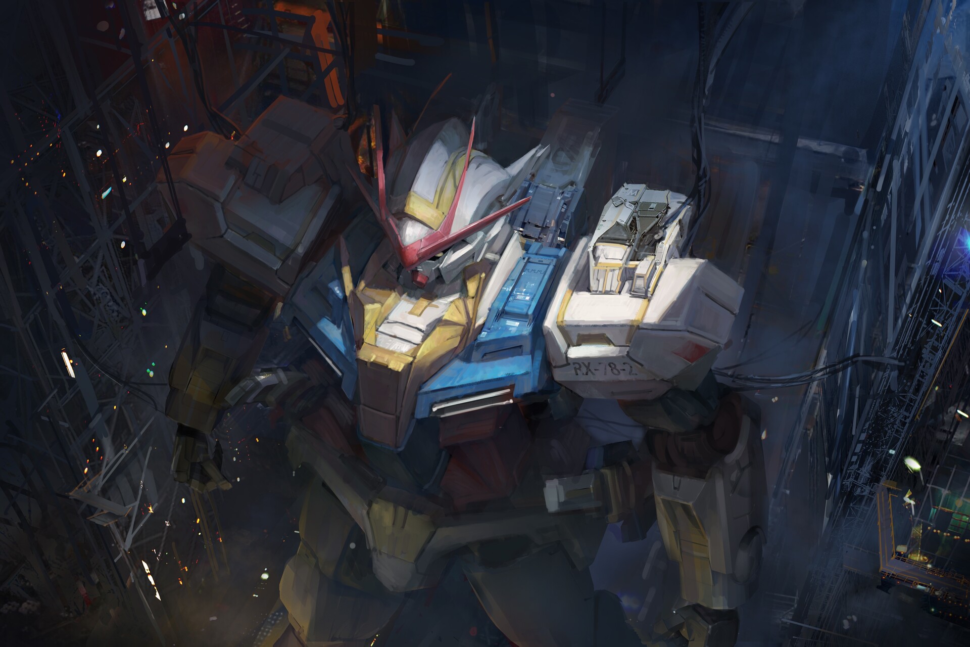 ArtStation - MOBILE SUIT GUNDAM