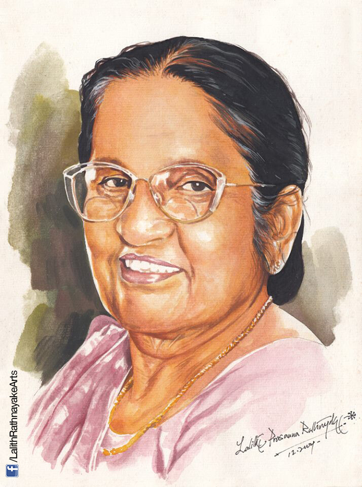 Lalith Rathnayake - Sirimavo Bandaranaike