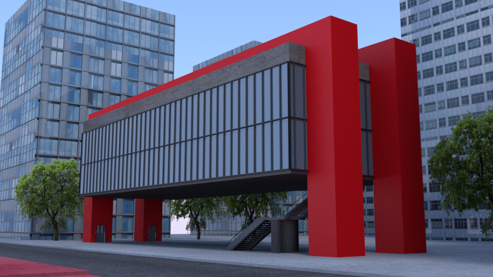 Tiago Melo - MASP (Museum of Art of São Paulo) 3D