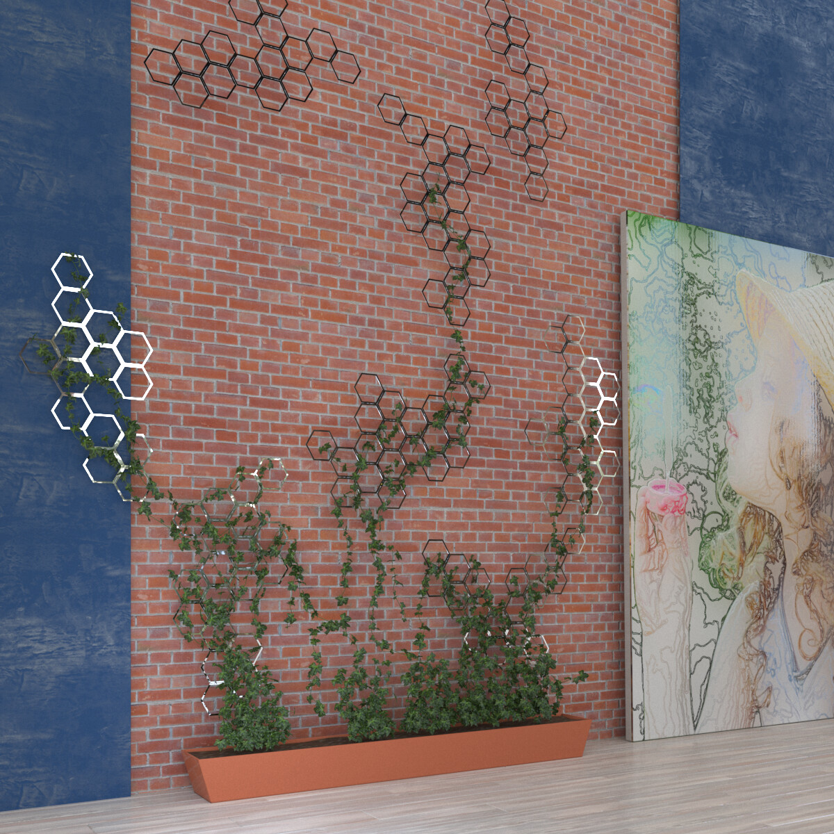 ArtStation - Decorative ivy