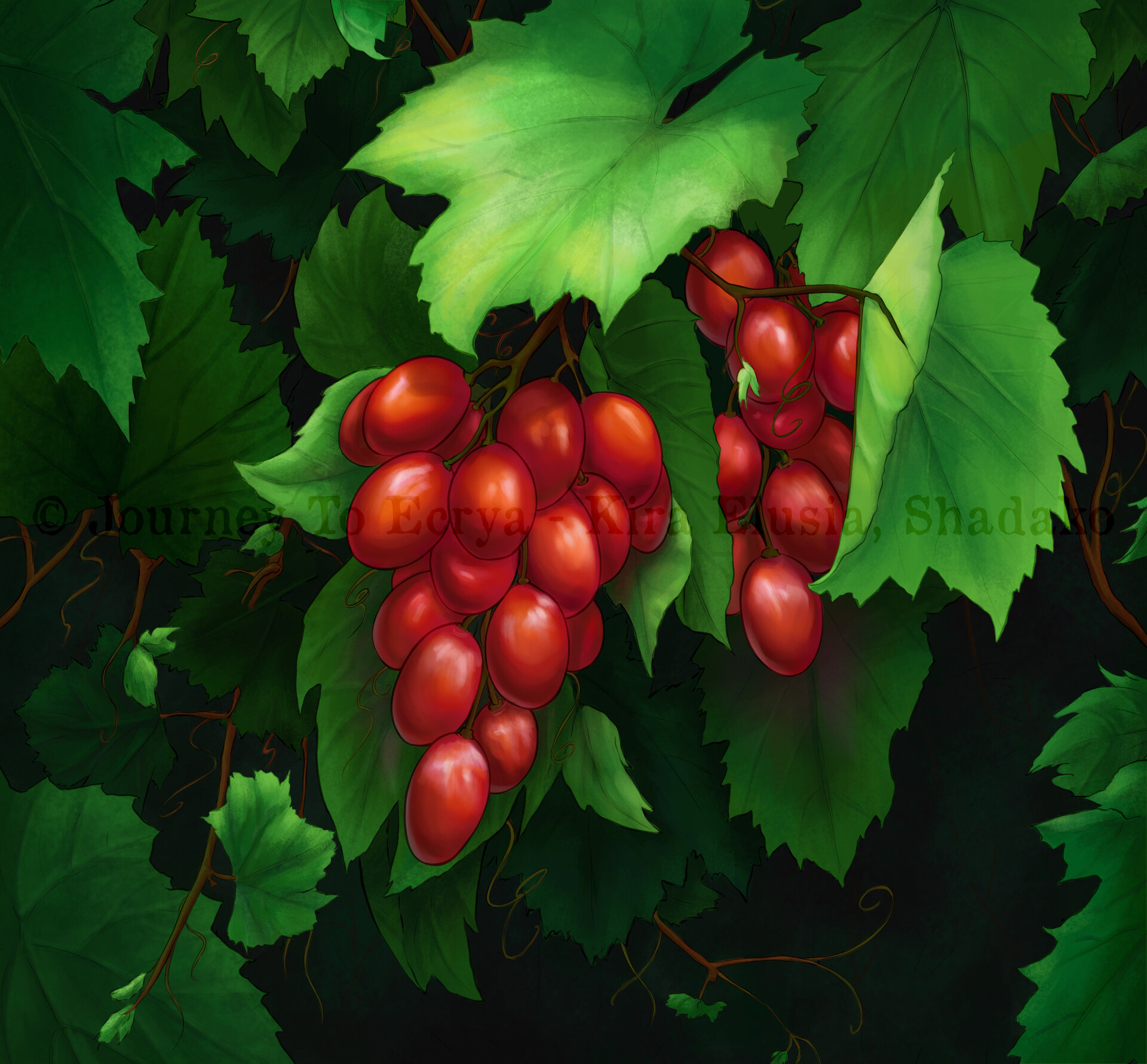 ArtStation - Journey to Ecrya: Luscious Berries