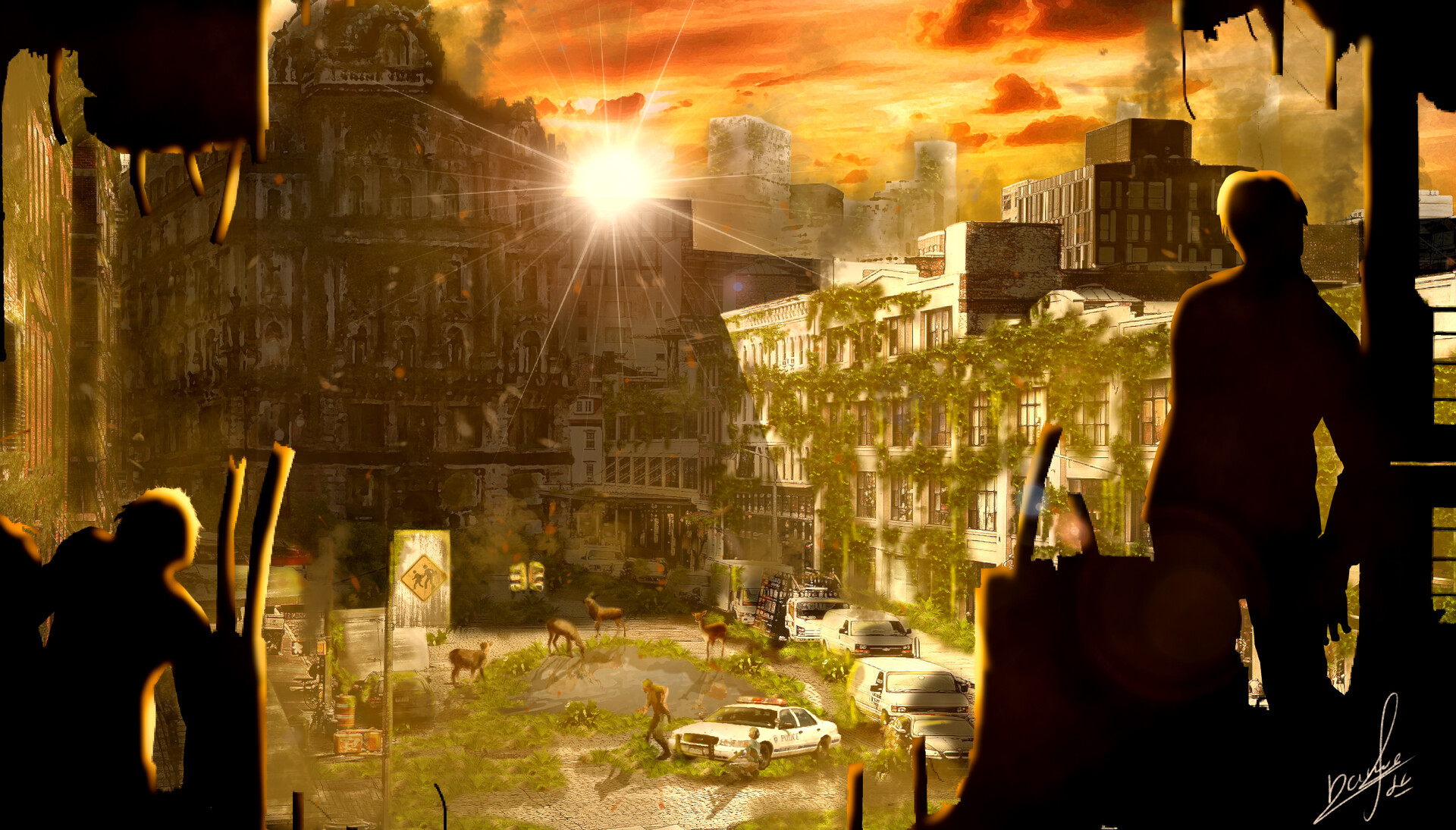 ArtStation - City of terror