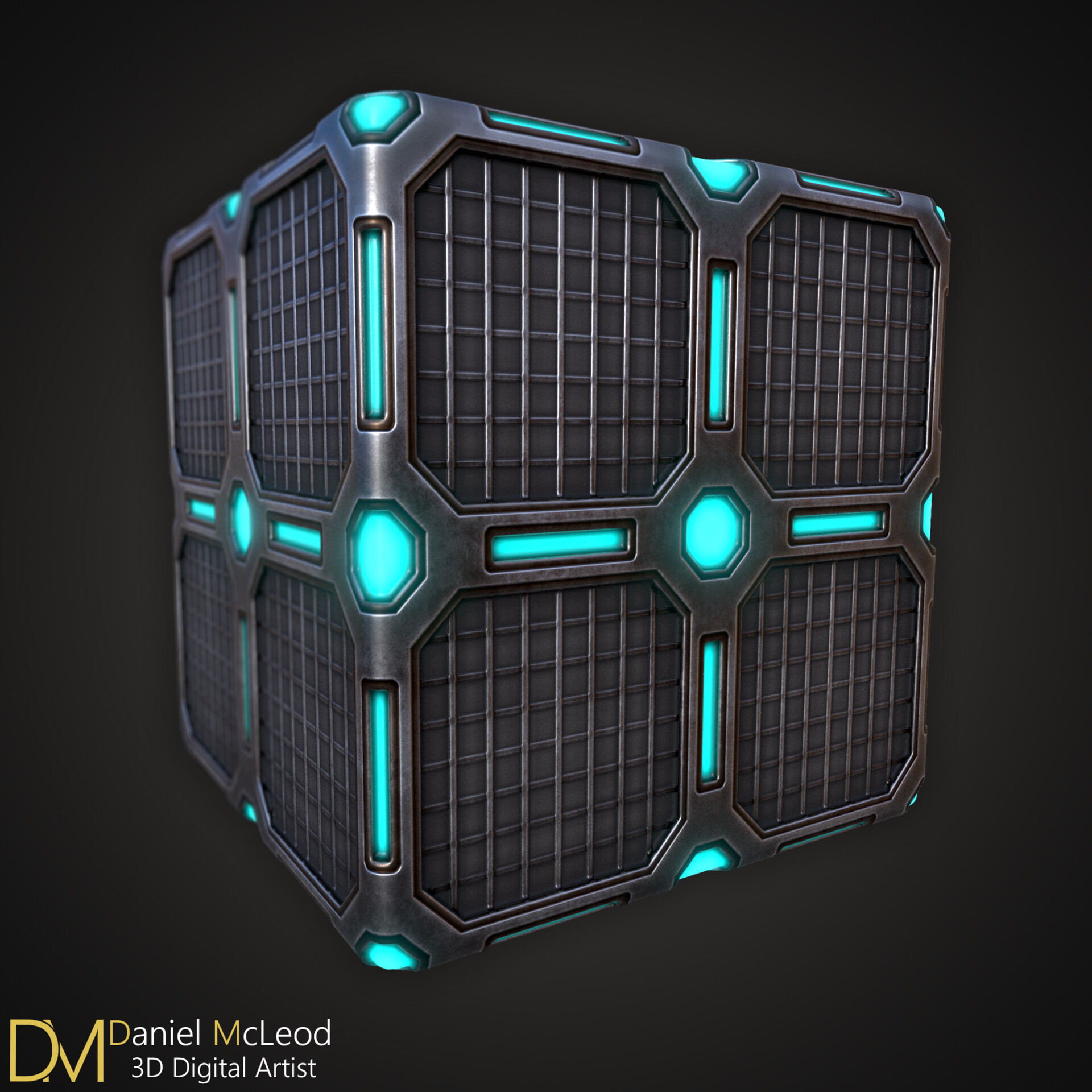 Daniel McLeod - Sci-Fi Floor Texture
